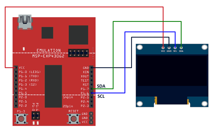 Makerobot Education OLED Graphic Display Interfacing With MSP